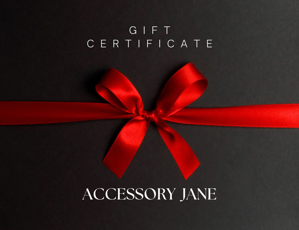 ACCESSORY JANE GIFT CARD – Accessory Jane Retail